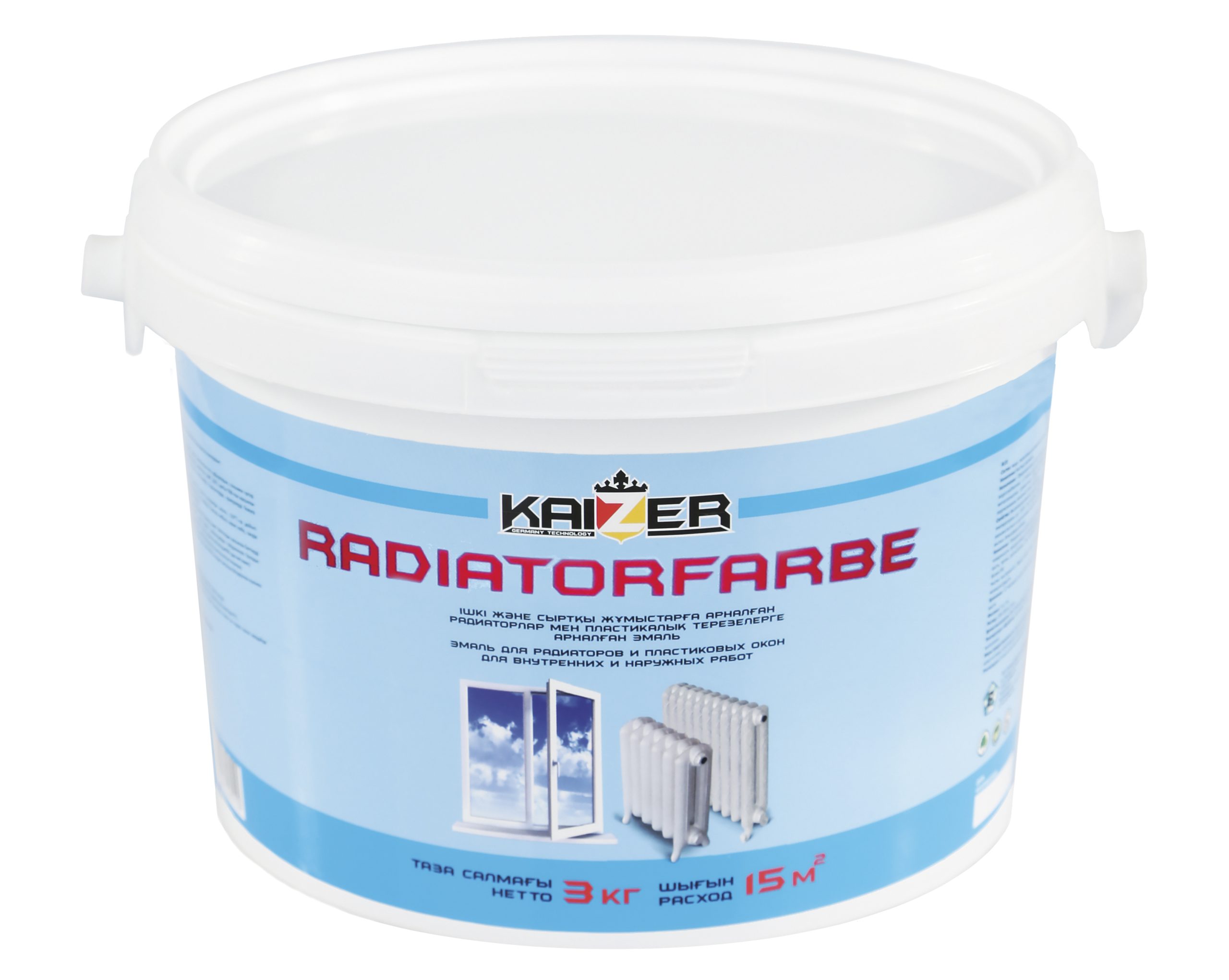 Краска-эмаль для радиаторов – Radiatorfarbe | Kaizer - Лакокрасочный ...